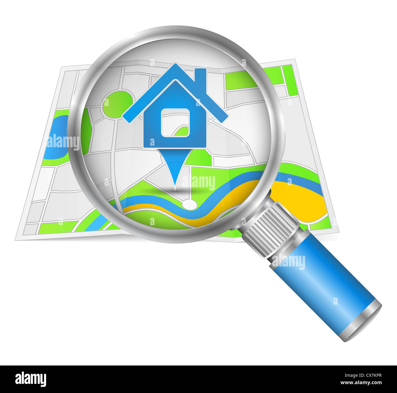 Glass house street Cut Out Stock Images & Pictures - Alamy