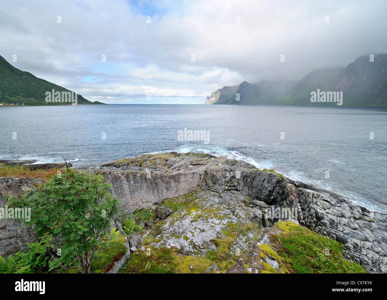 Islands in northern Norway Stock Photo - Alamy