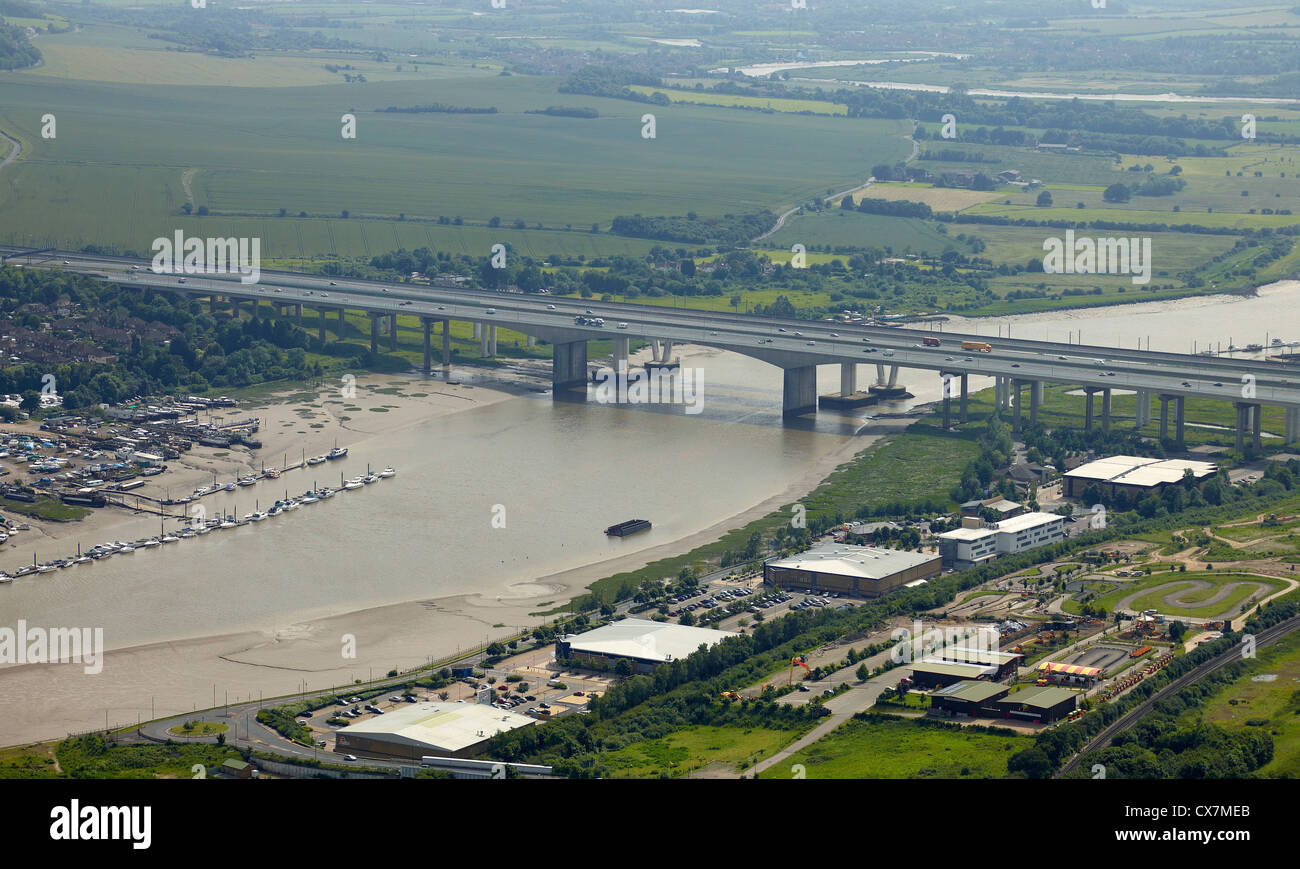 Medway aerial hi-res stock photography and images - Alamy