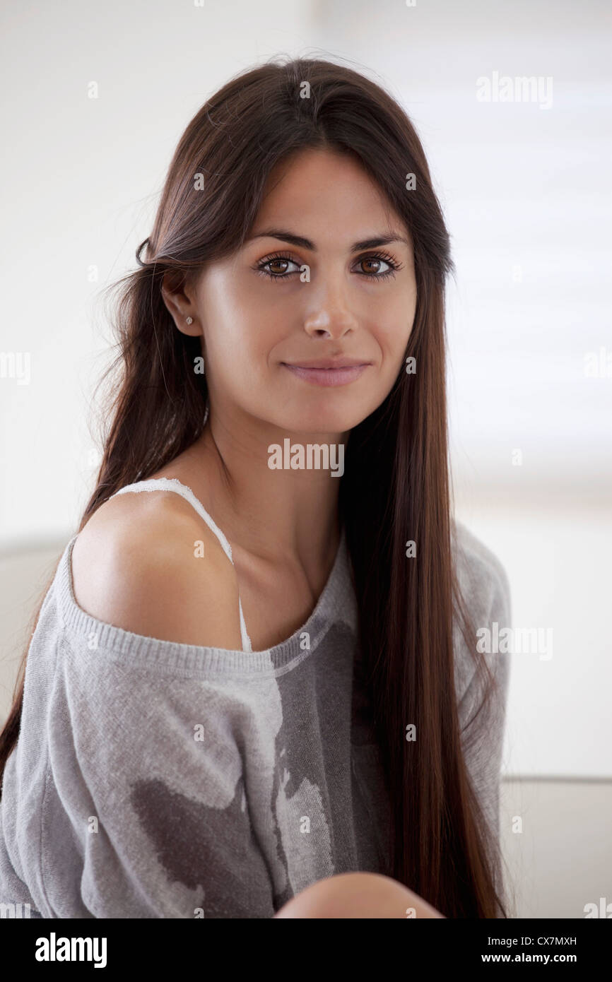 Soft straight hi-res stock photography and images - Alamy