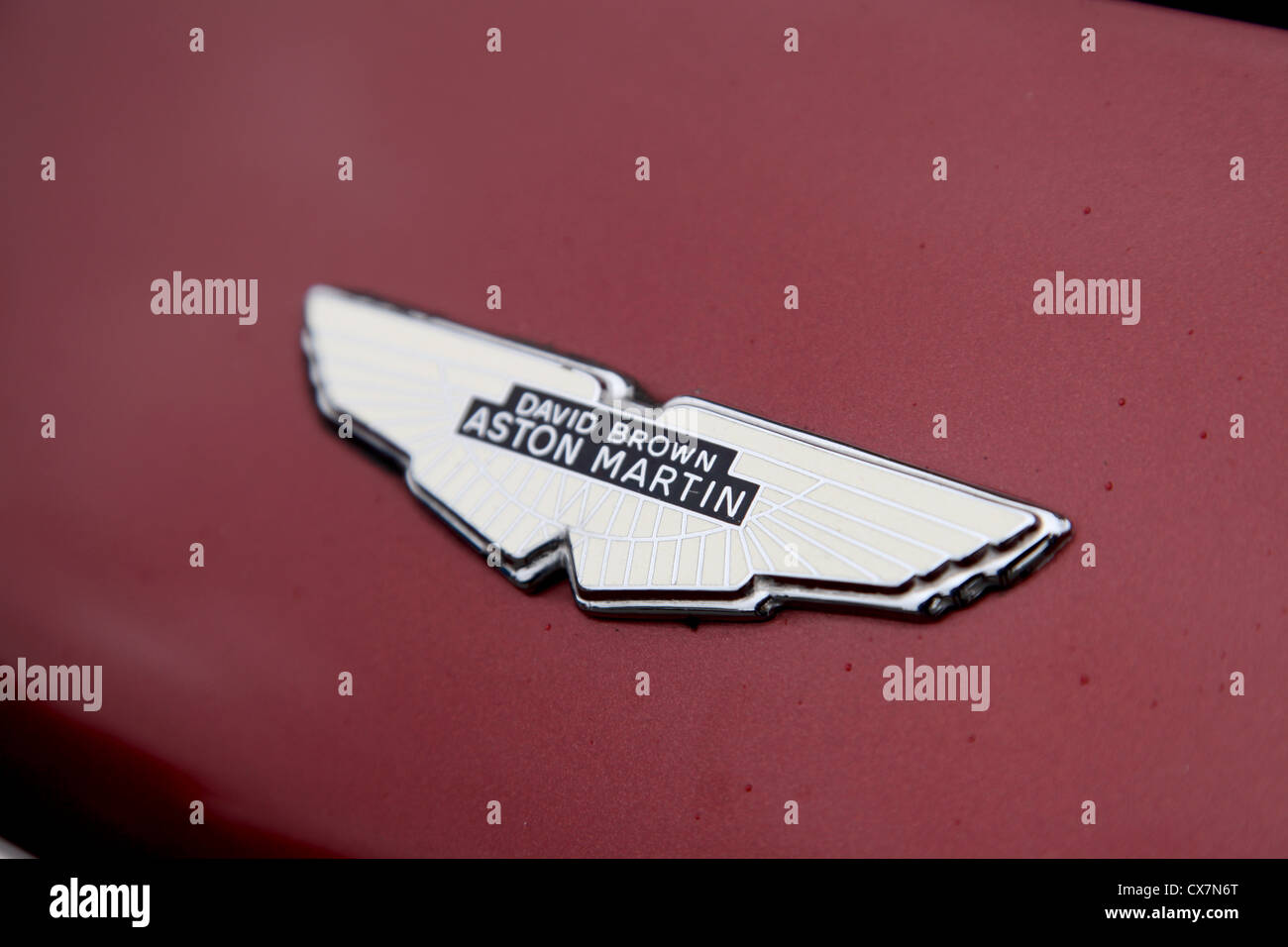 Aston martin logo badge hi-res stock photography and images - Alamy