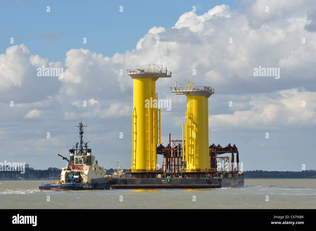 Sea Jack and Tug Stock Photo - Alamy