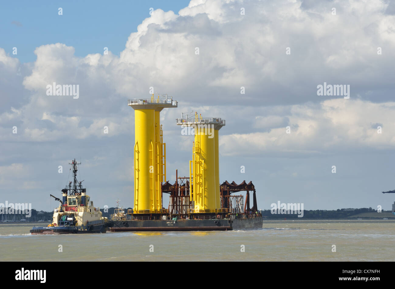 Sea Jack and Tug Stock Photo - Alamy