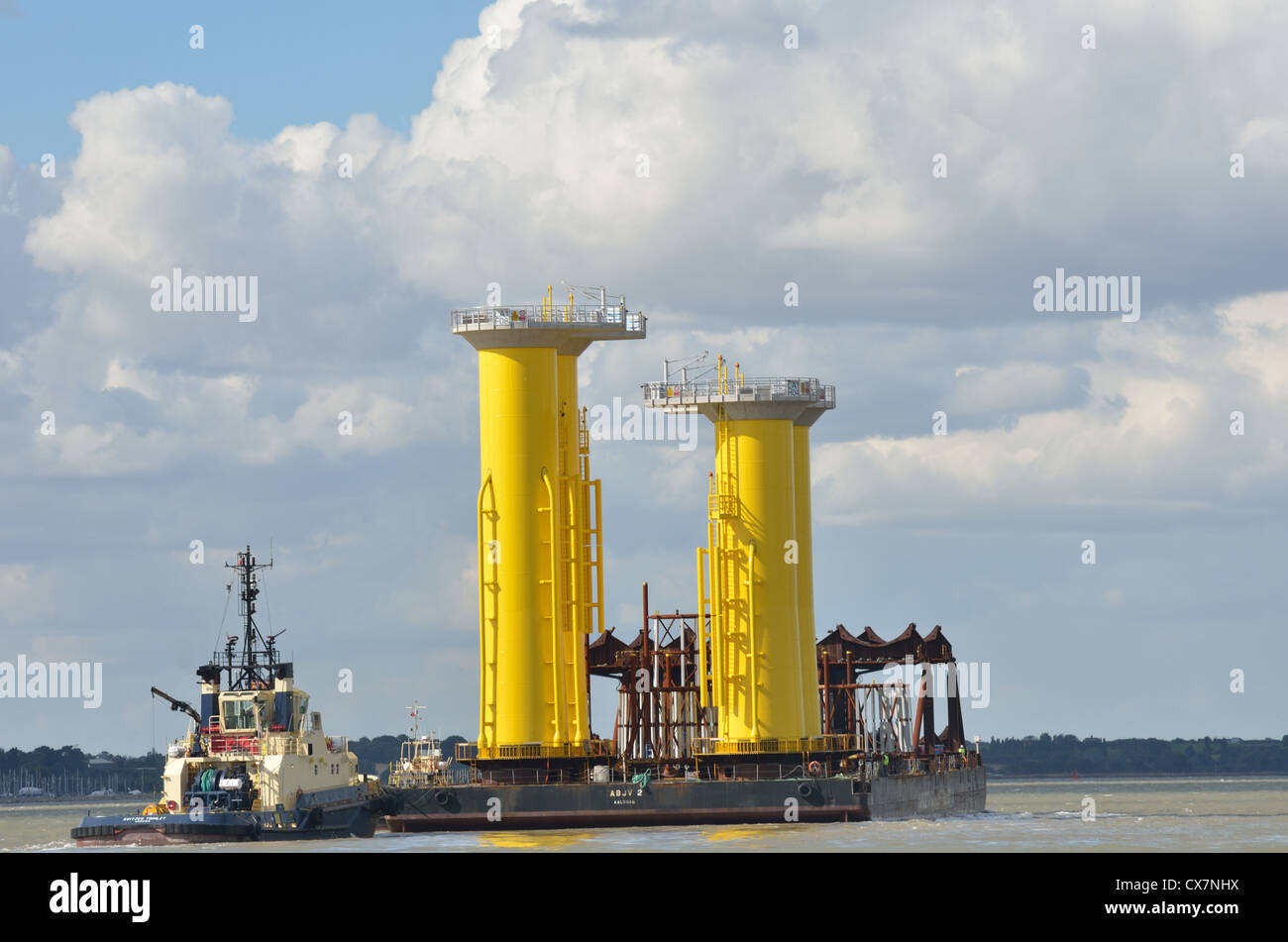 Sea Jack and Tug Stock Photo - Alamy