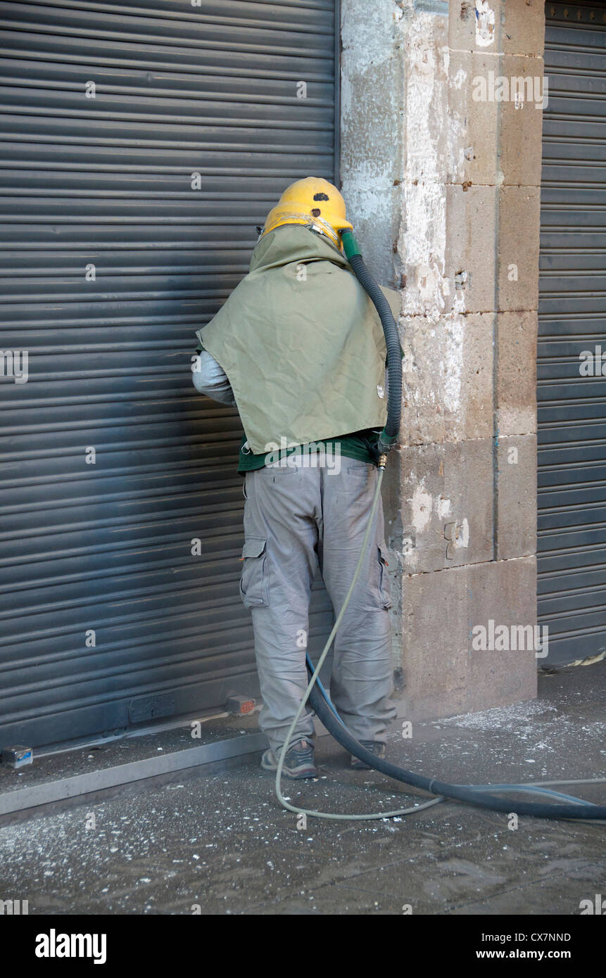 Sandblasting hi-res stock photography and images - Alamy