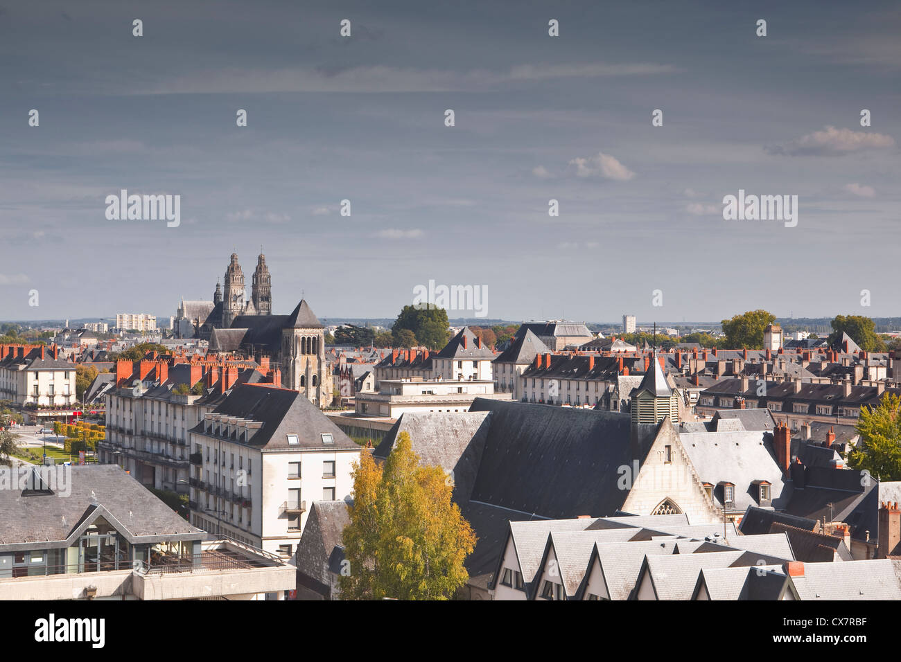 View looking across rooftop hi-res stock photography and images - Alamy