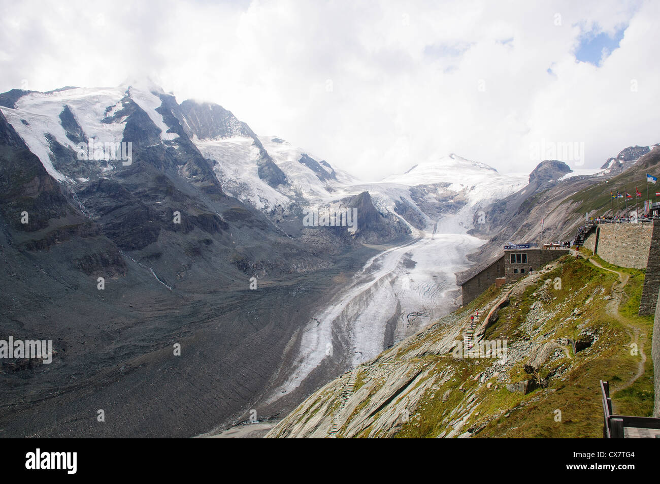 The Pasterze glacier Stock Photo - Alamy