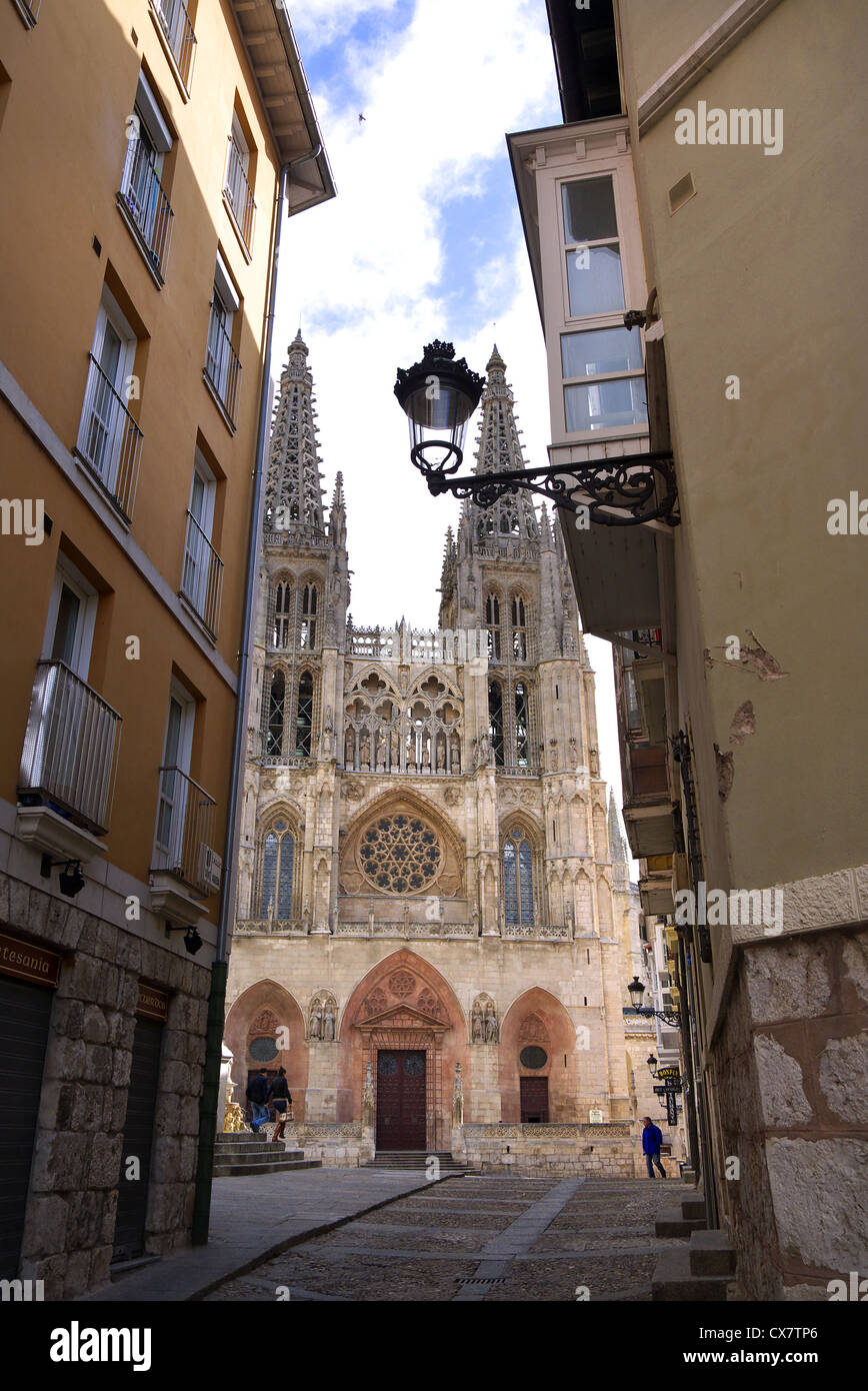 The Cathedral of Santa Maria in Burgos, Spain Stock Photo - Alamy