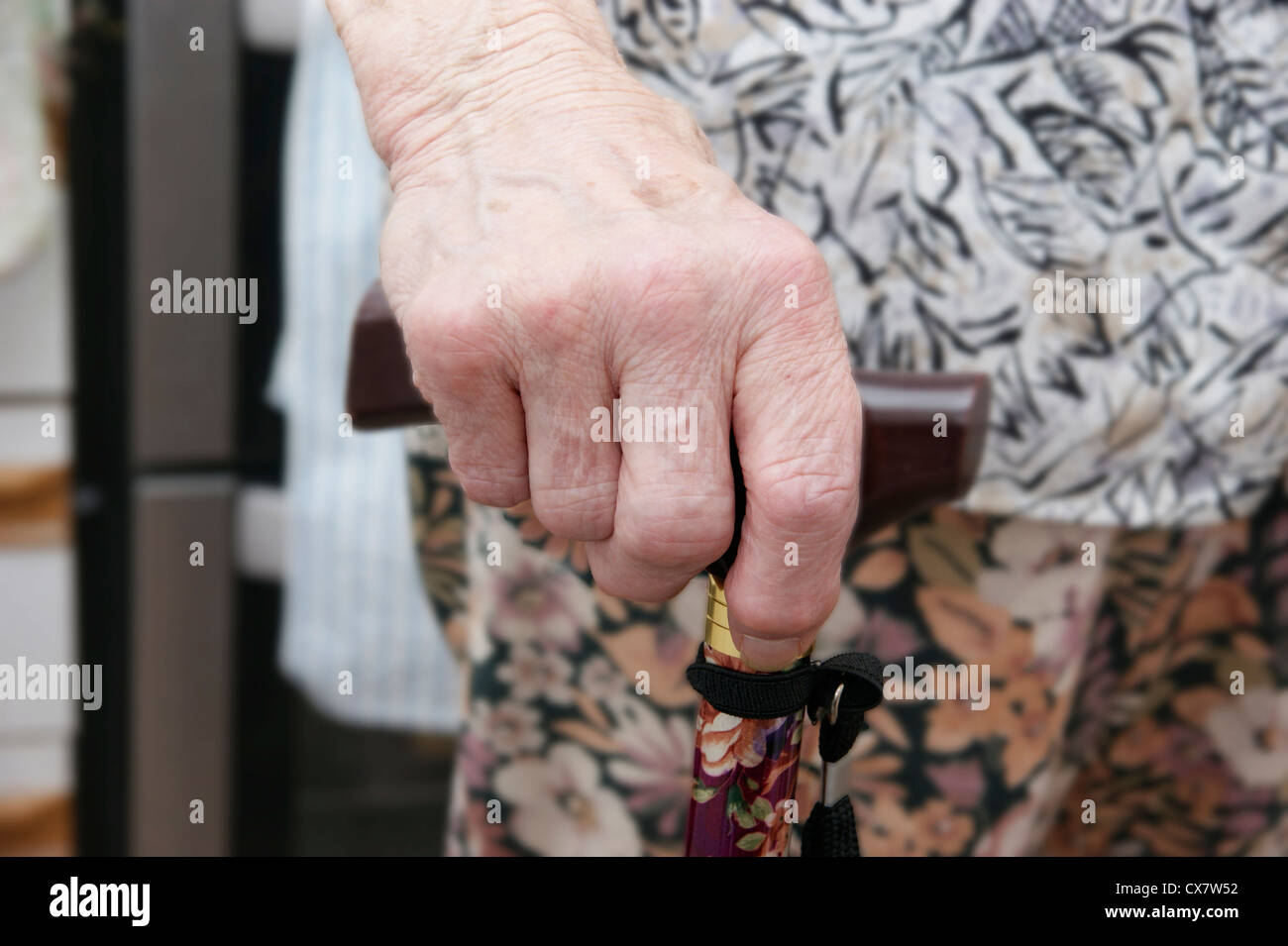Walking stick disabled hi-res stock photography and images - Alamy