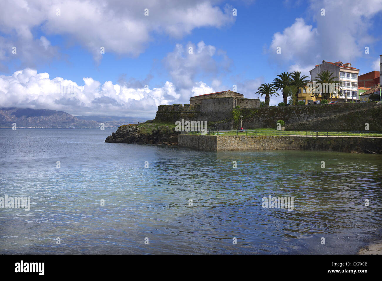 Finisterre town, Galicia, Spain Stock Photo - Alamy