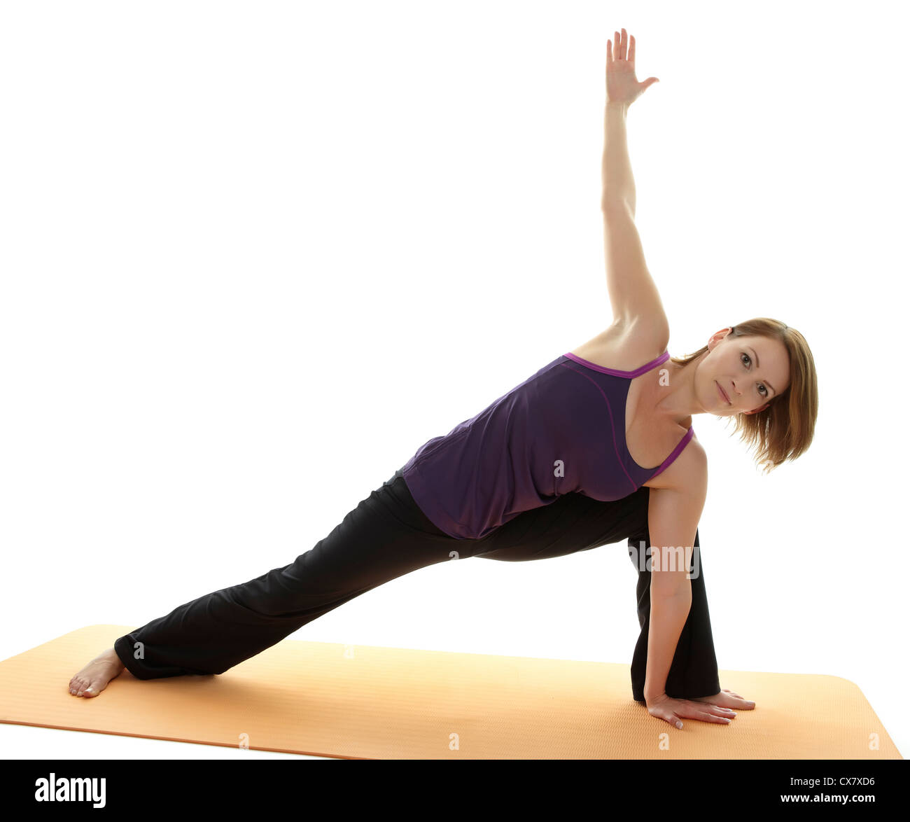 Parshvakonasana hi-res stock photography and images - Alamy