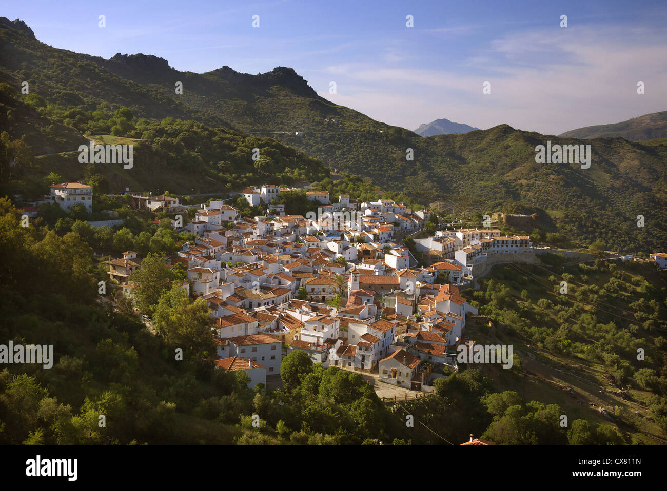 The village of Benadalid near Ronda in Andalucia, Spain Stock Photo - Alamy