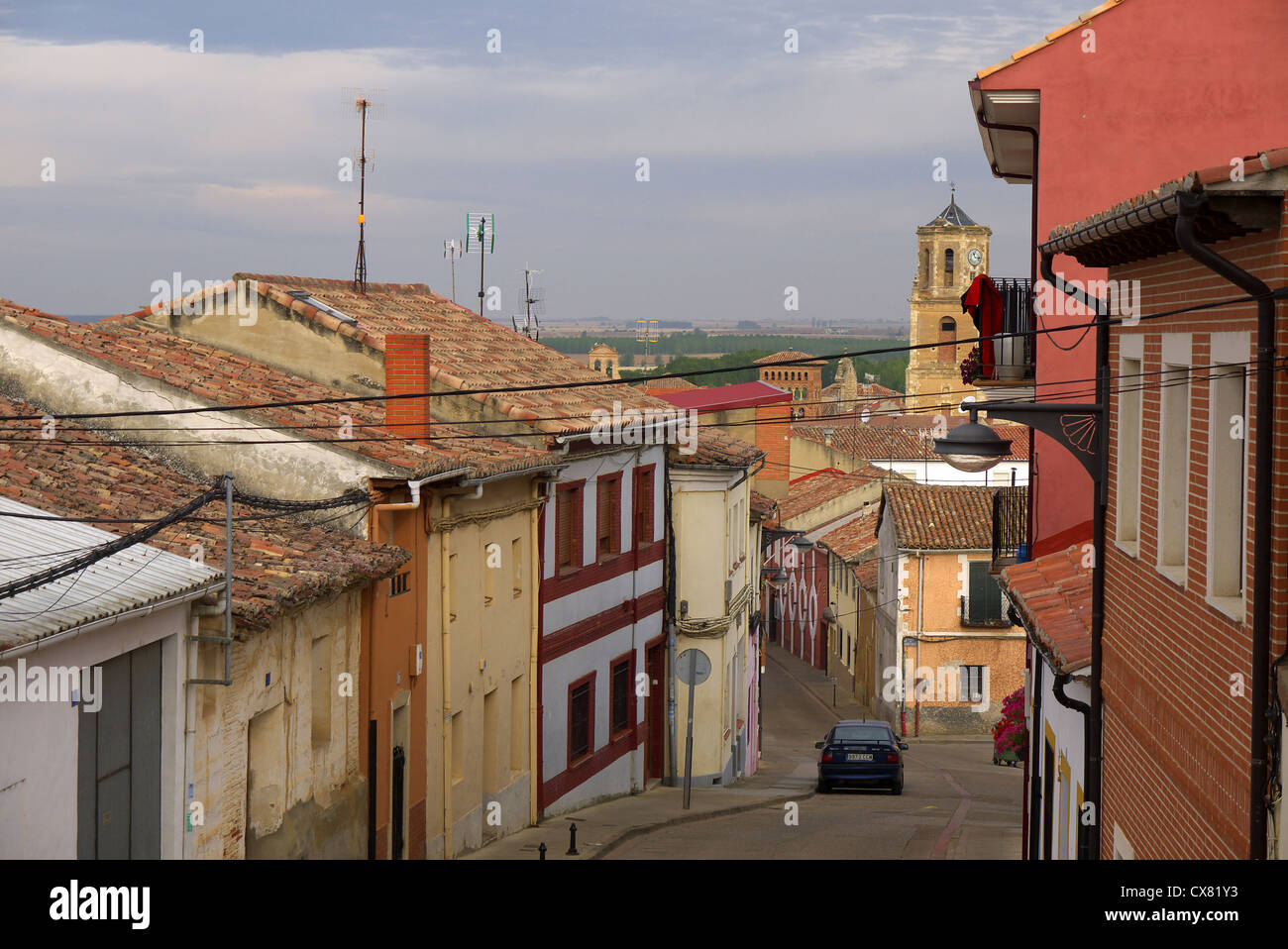Sahagun in Spain Stock Photo - Alamy