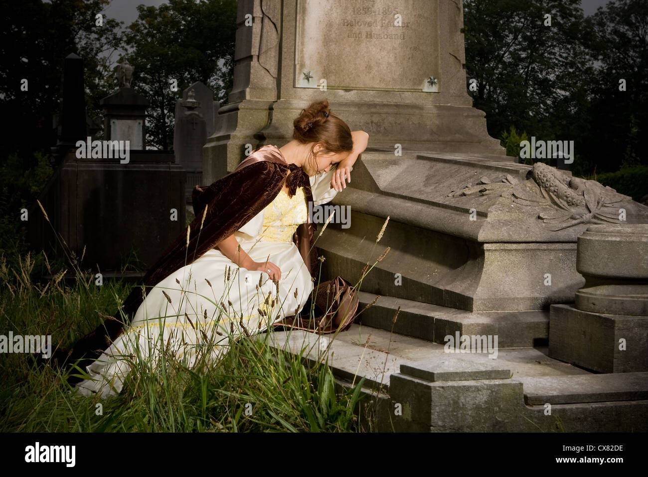 Victorian mourning hi-res stock photography and images - Alamy