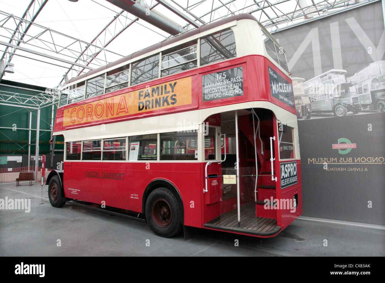 1937 AEC Regent 1 STL2377 London Bus at Brooklands Museum and aerodrome ...