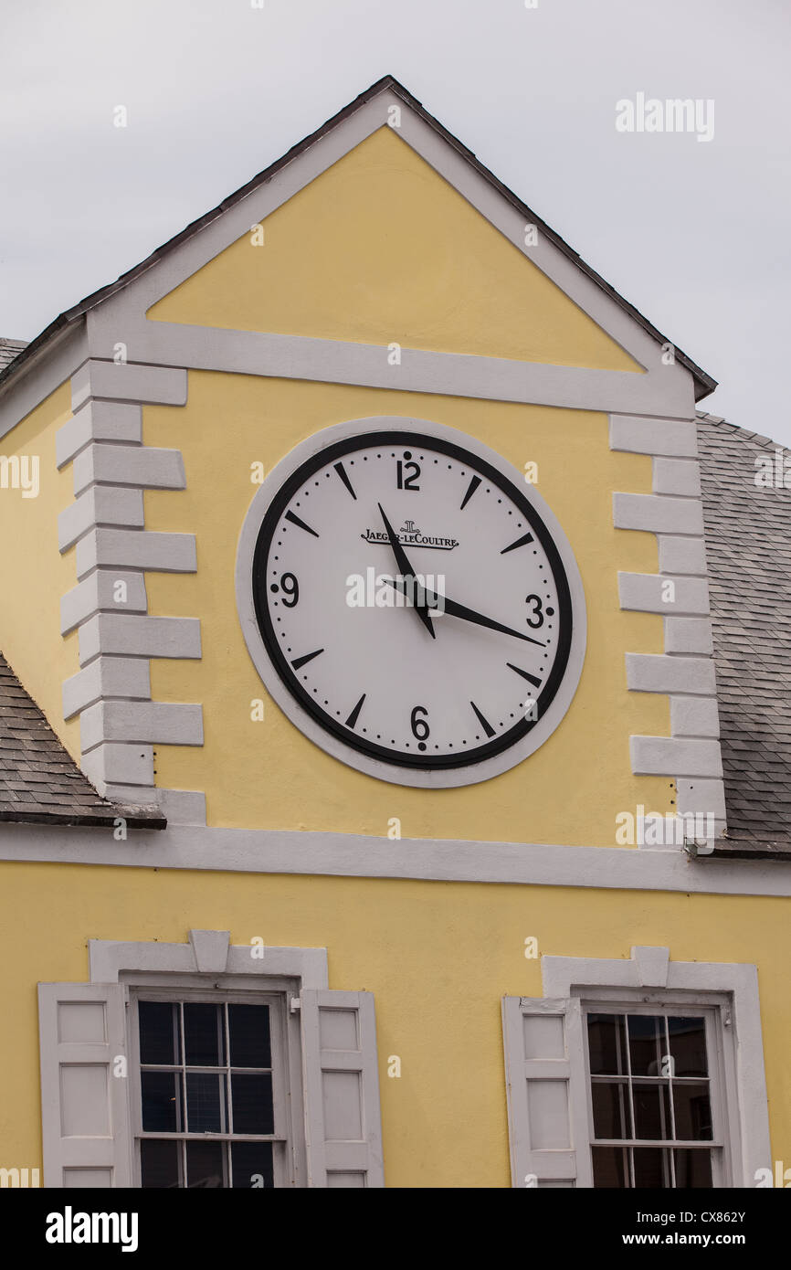 Clock tower caribbean vertical hi-res stock photography and images - Alamy