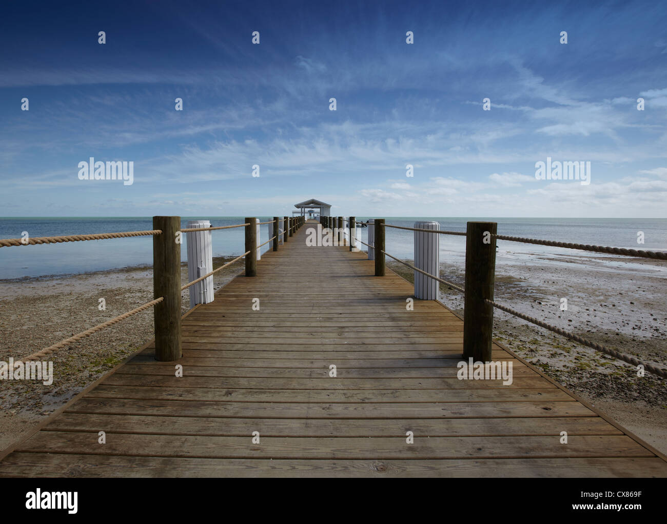 Jetty on the beach Stock Photo - Alamy