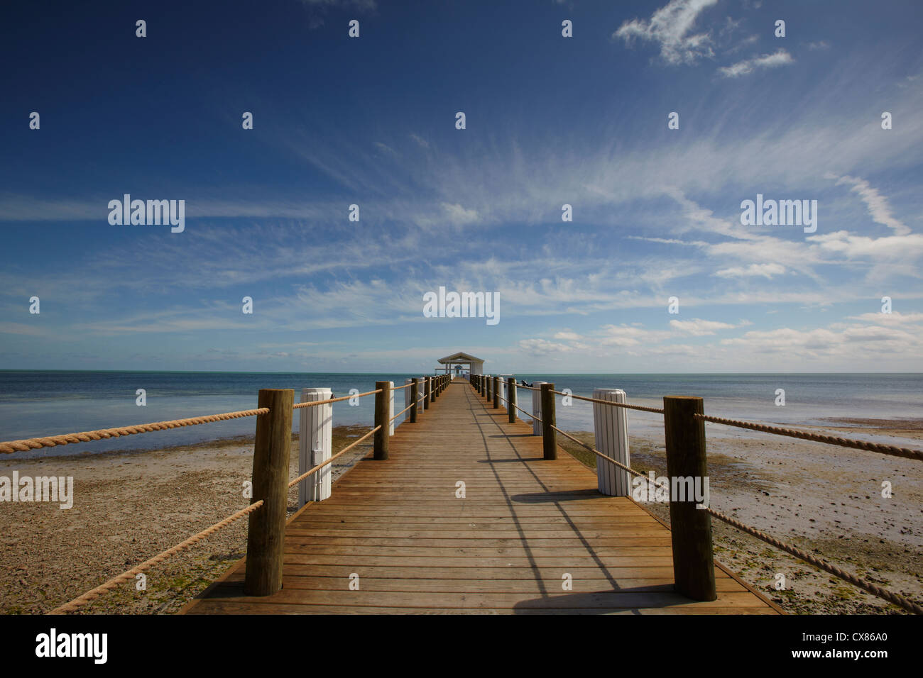 Jetty on the beach Stock Photo - Alamy