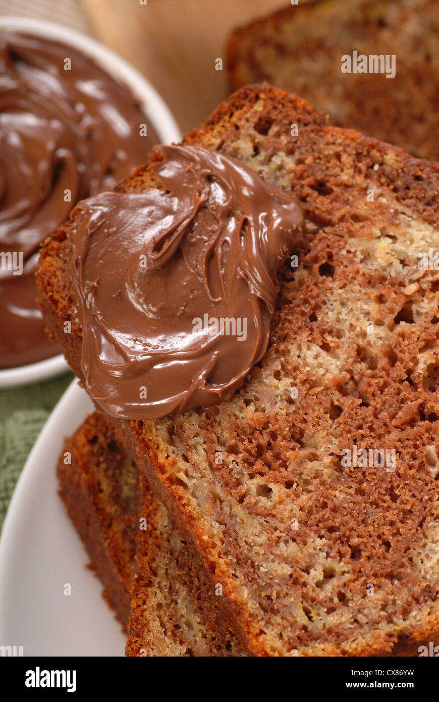 Nutella bread hi-res stock photography and images - Alamy