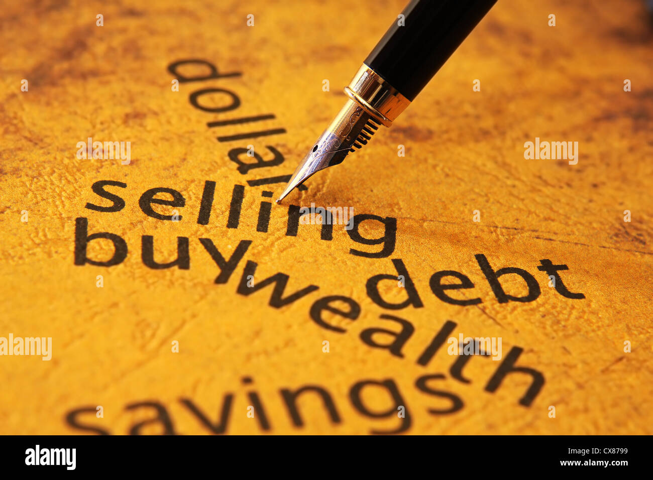 Sales bank and house concept Stock Photo - Alamy