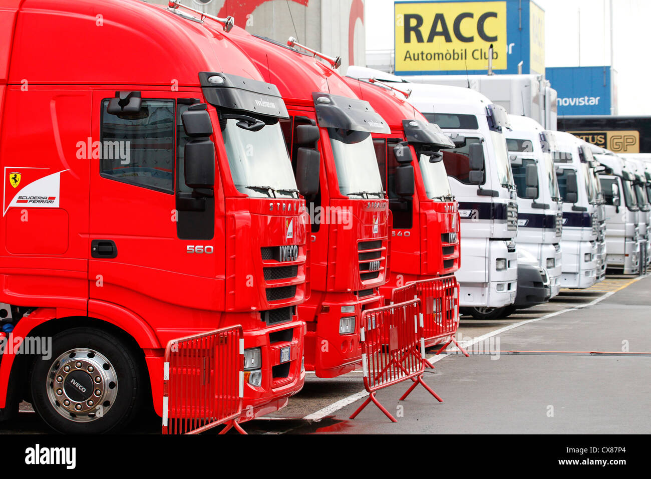 Formula one paddock hi-res stock photography and images - Alamy