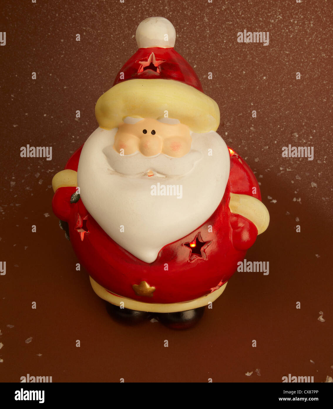 Santa Claus Light Stock Photo - Alamy