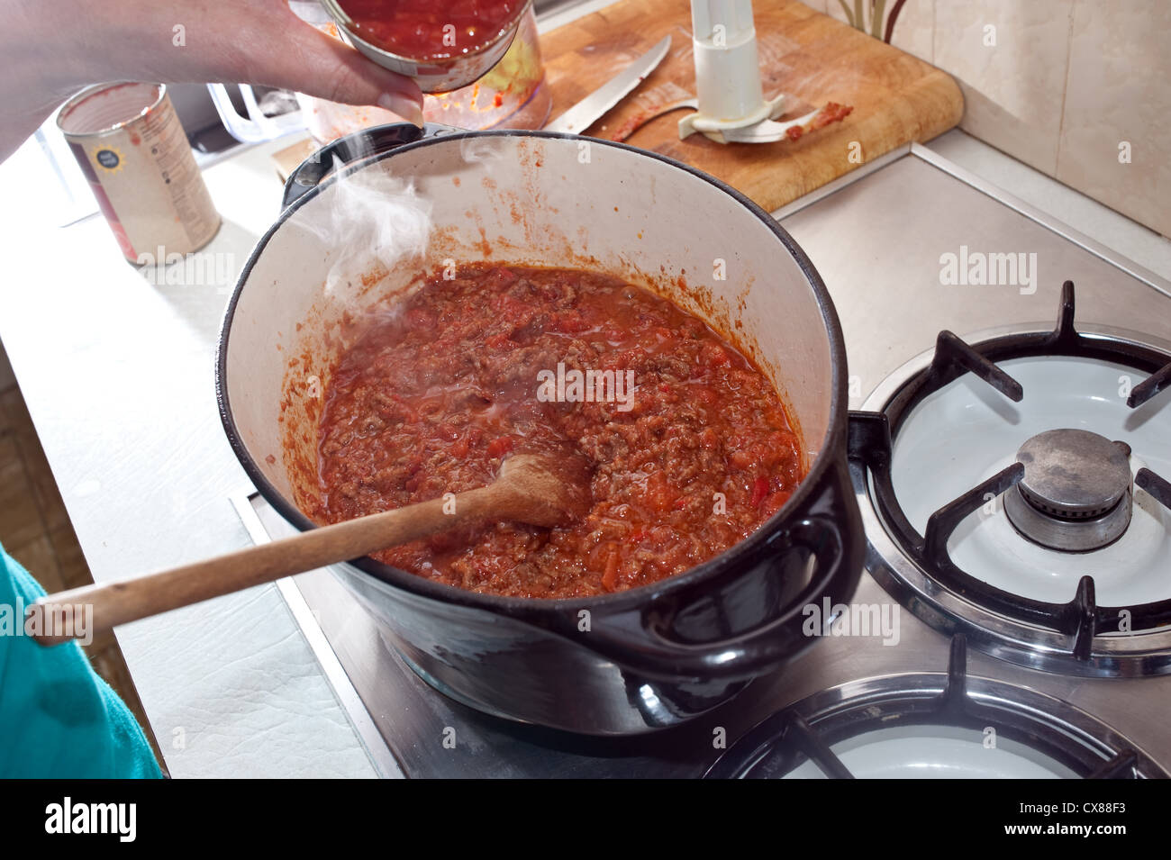 Chilli con carni hi-res stock photography and images - Alamy