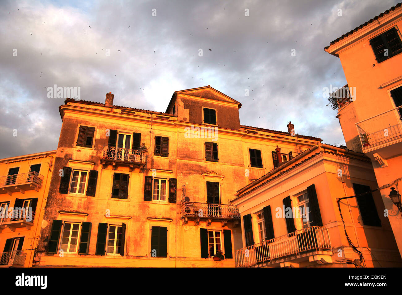 Corfian architecture hi-res stock photography and images - Alamy