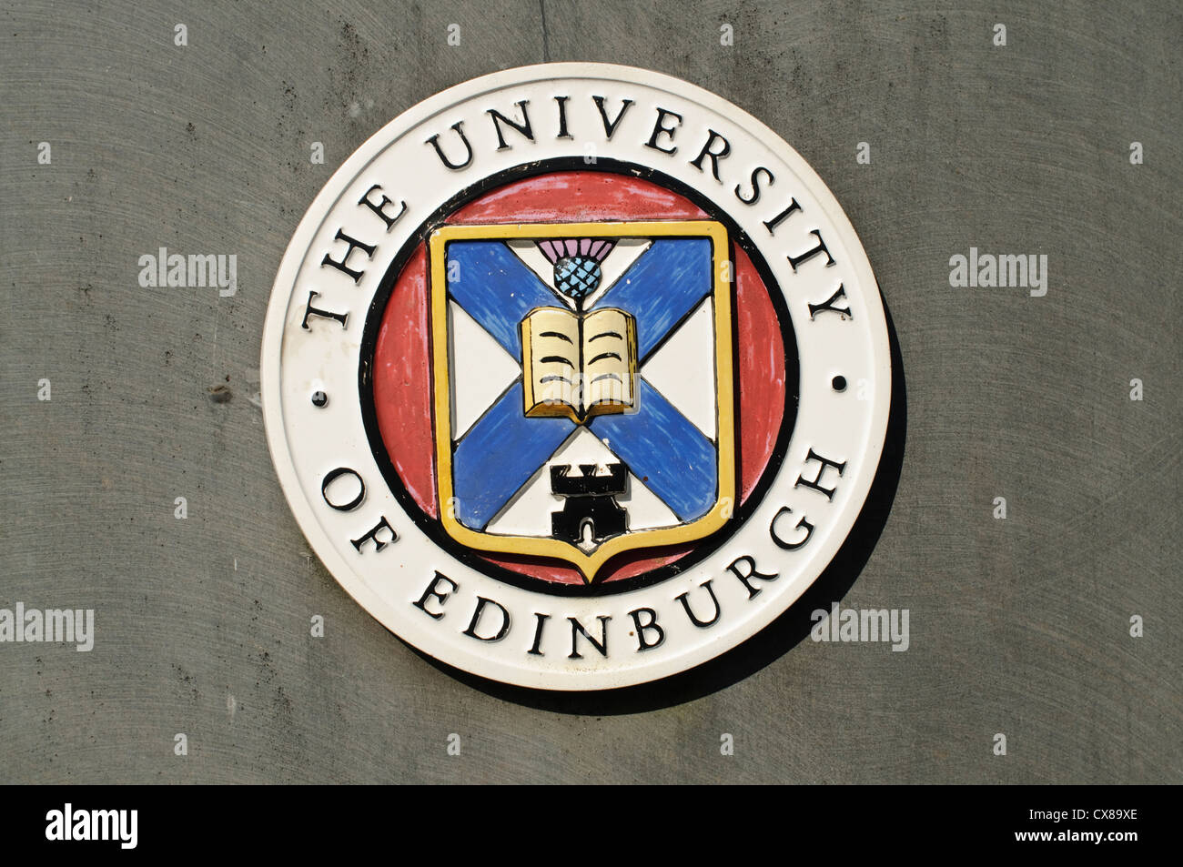 The crest of edinburgh hi-res stock photography and images - Alamy