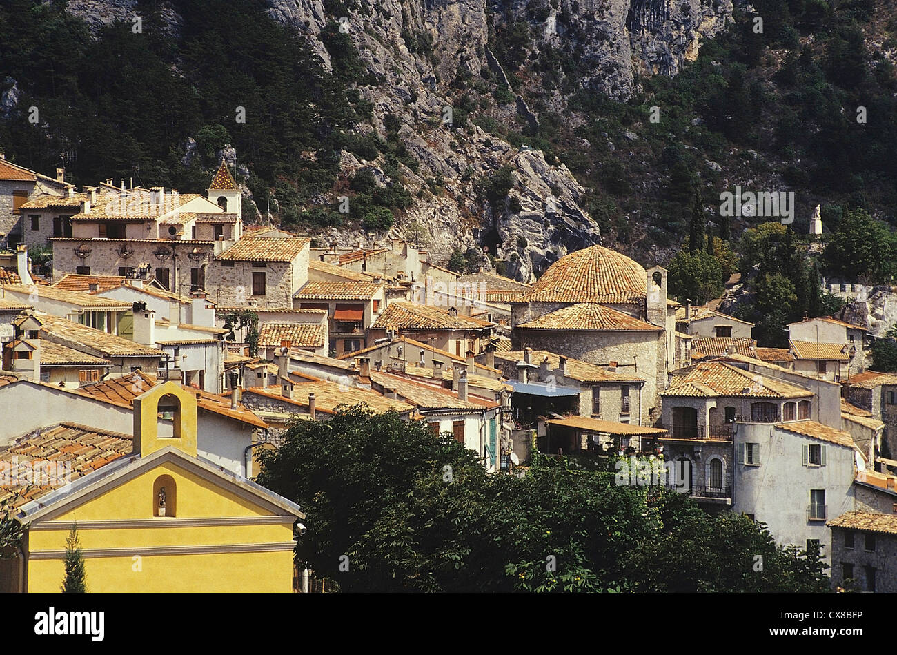 Peille village provence france hi-res stock photography and images - Alamy