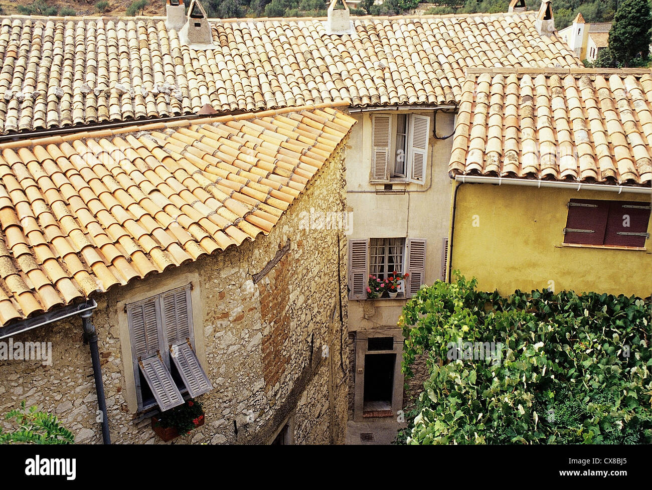 Peille village provence france hi-res stock photography and images - Alamy