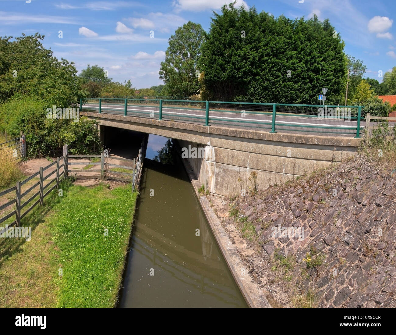 bridge with water under Stock Photo - Alamy