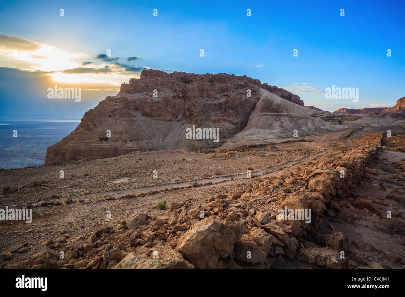 Unesco world heritage site judean desert dead sea hi-res stock ...