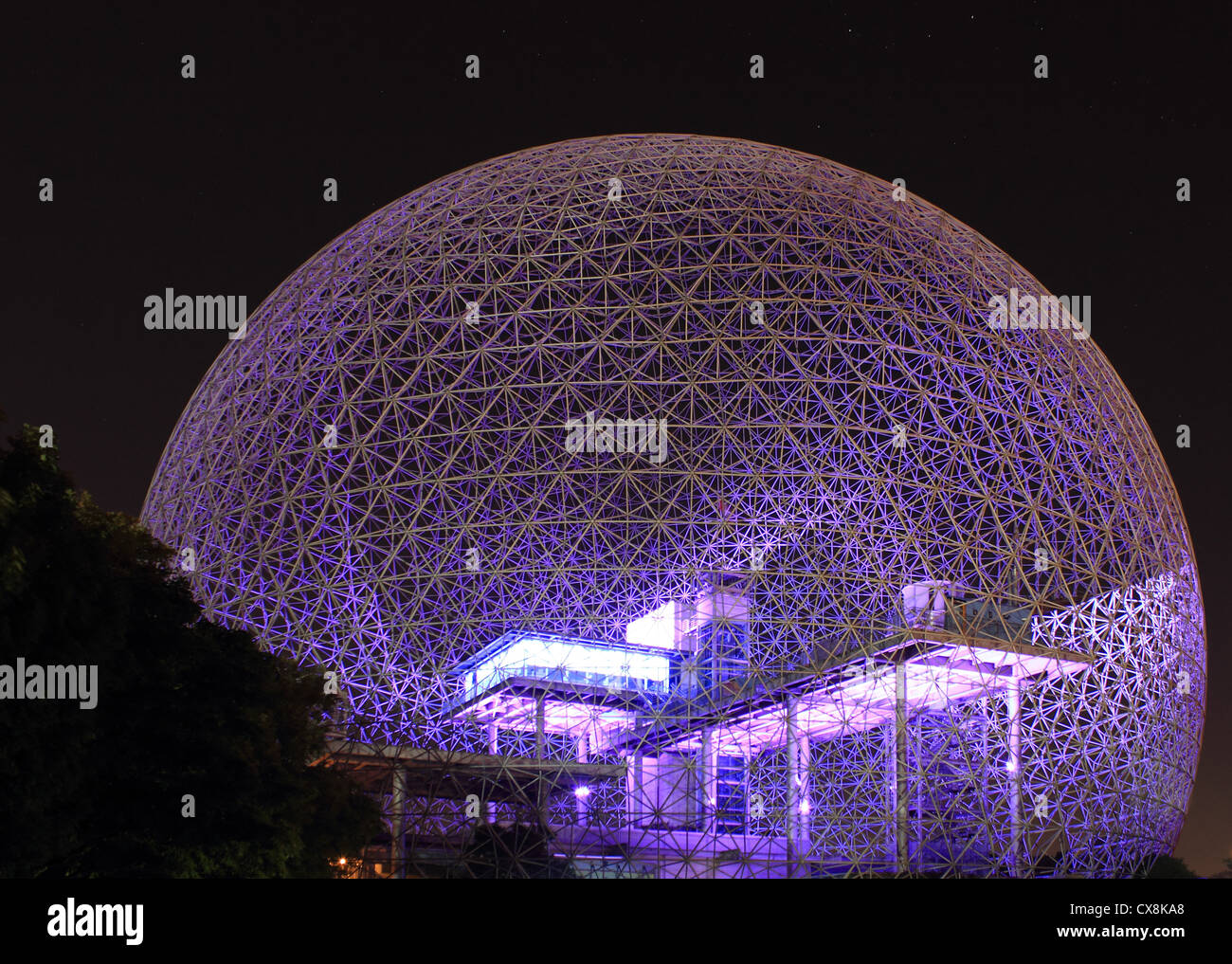Canada, Quebec, Montreal, the Biosphere by architect Richard ...