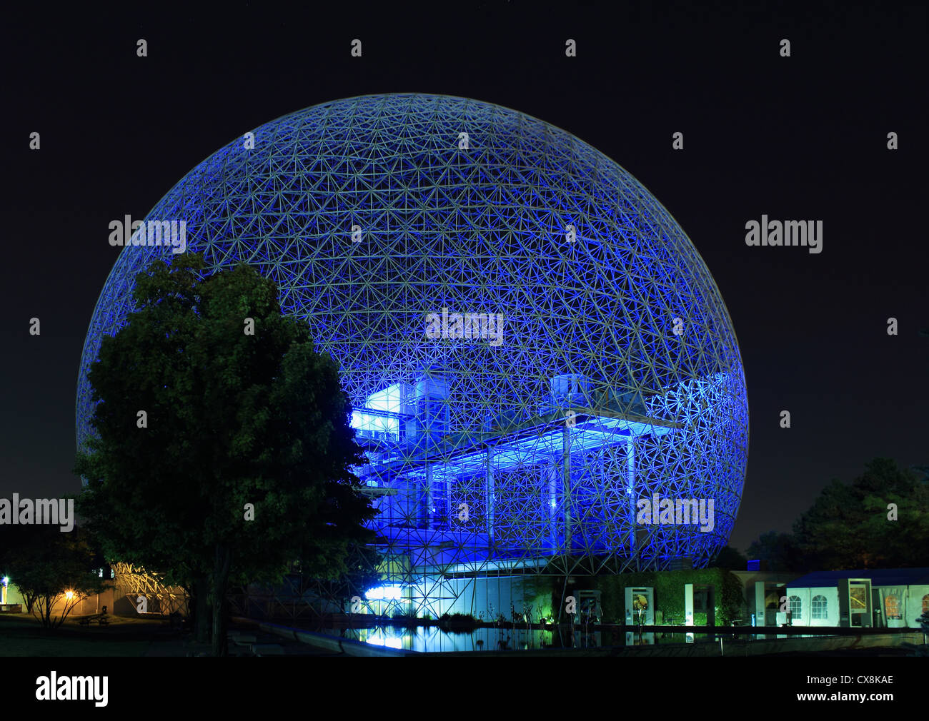 Canada, Quebec, Montreal, the Biosphere by architect Richard ...