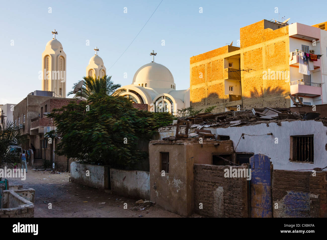 Coptic cathedral of Saint Shenouda in Hurghada, Egypt Stock Photo - Alamy