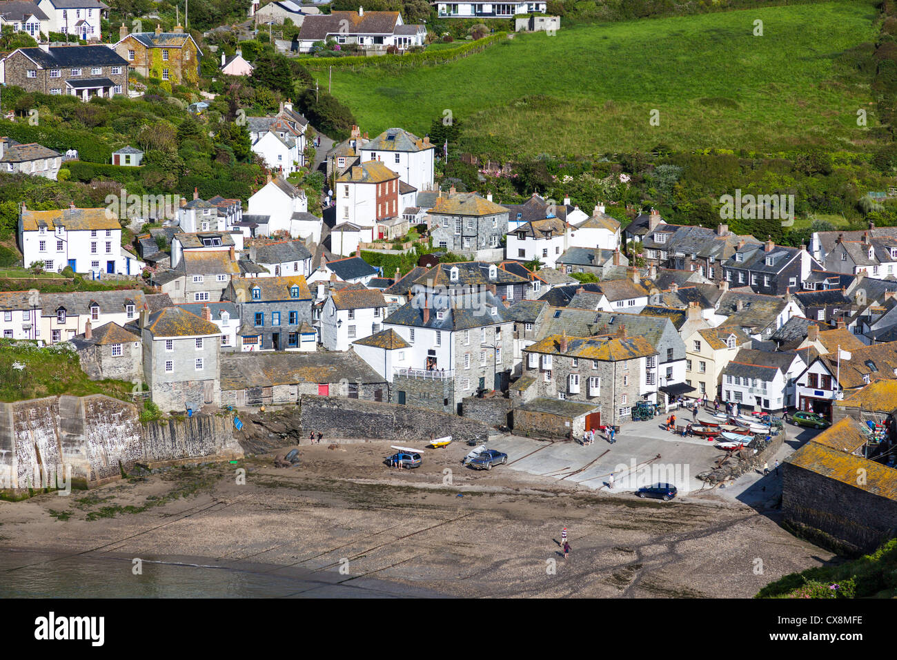 English fishing village port hi-res stock photography and images - Alamy