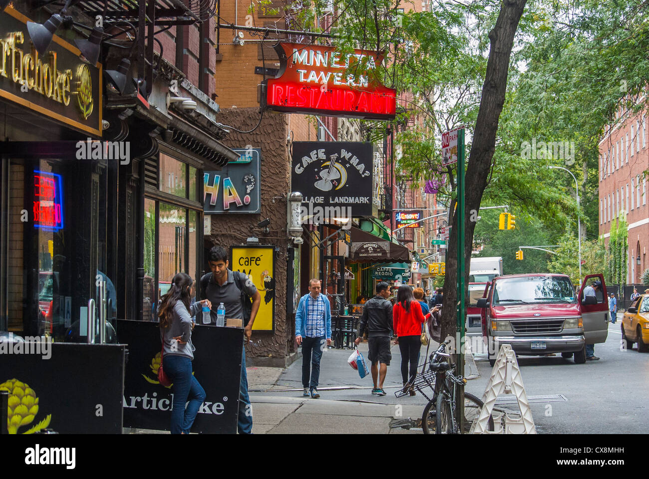 New York, NY, USA, West Village, People Shopping, Street Scenes, Signs ...