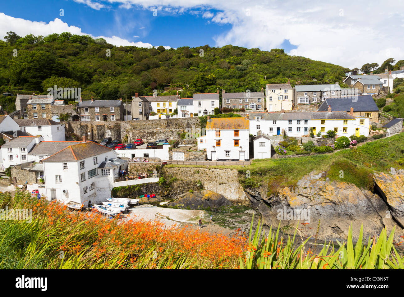 Portloe Village Harbour Cornwall Hi res Stock Photography And Images Portloe Village Harbour Cornwall Hi res Stock Photography And Images