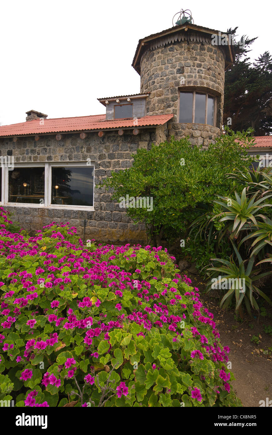 Elk198-1472v Chile, Isla Negra, Pablo Neruda house Stock Photo - Alamy