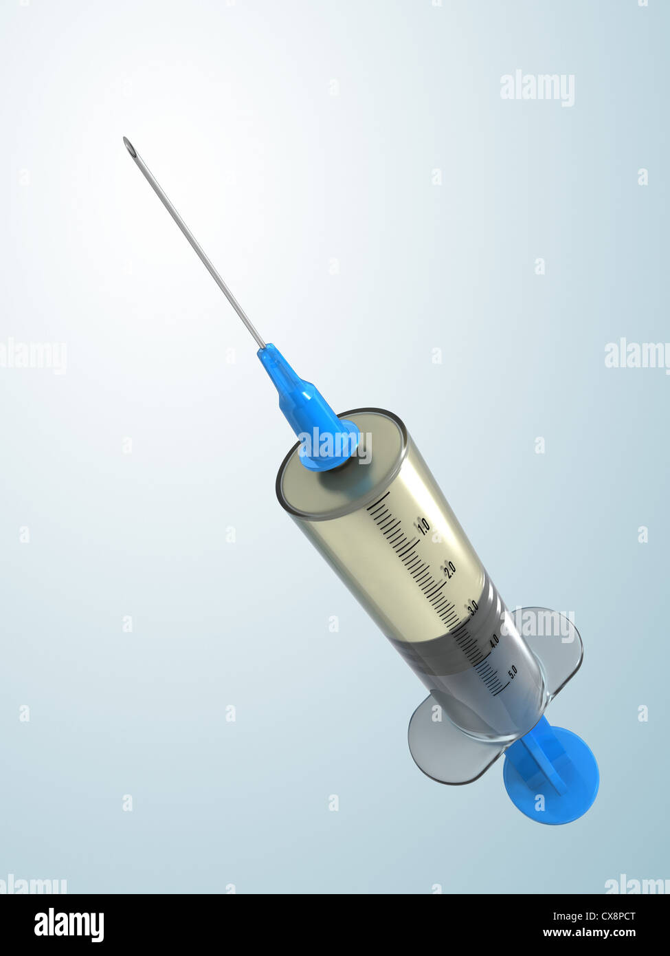 Close of injection in perspective view Stock Photo - Alamy