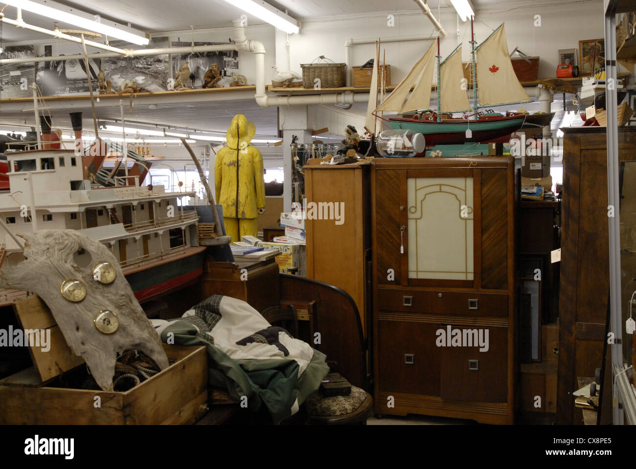 Interior of the Newfoundland Emporium, Cornerbrook Stock Photo - Alamy