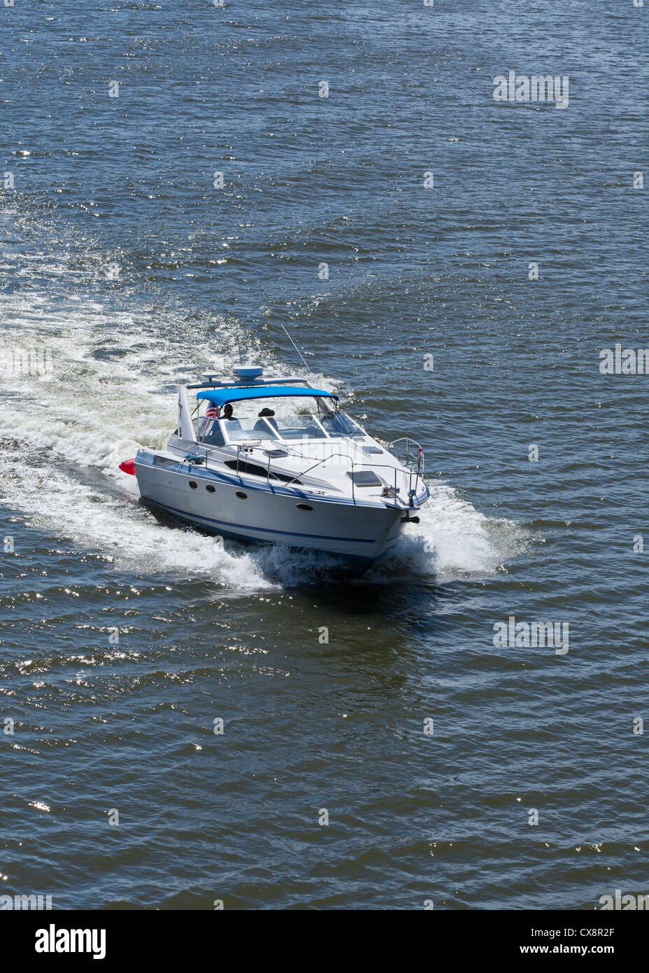 Boat on water Stock Photo - Alamy