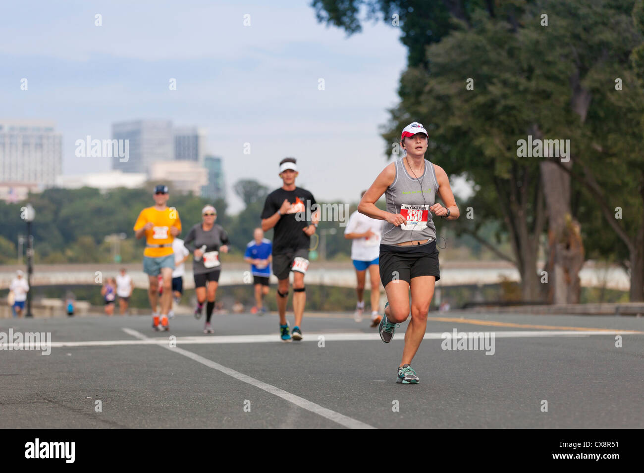 Marathon race runners Stock Photo - Alamy