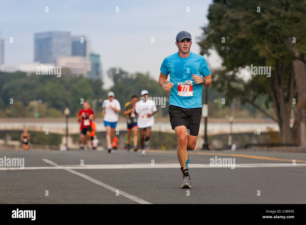 Marathon race runners Stock Photo - Alamy