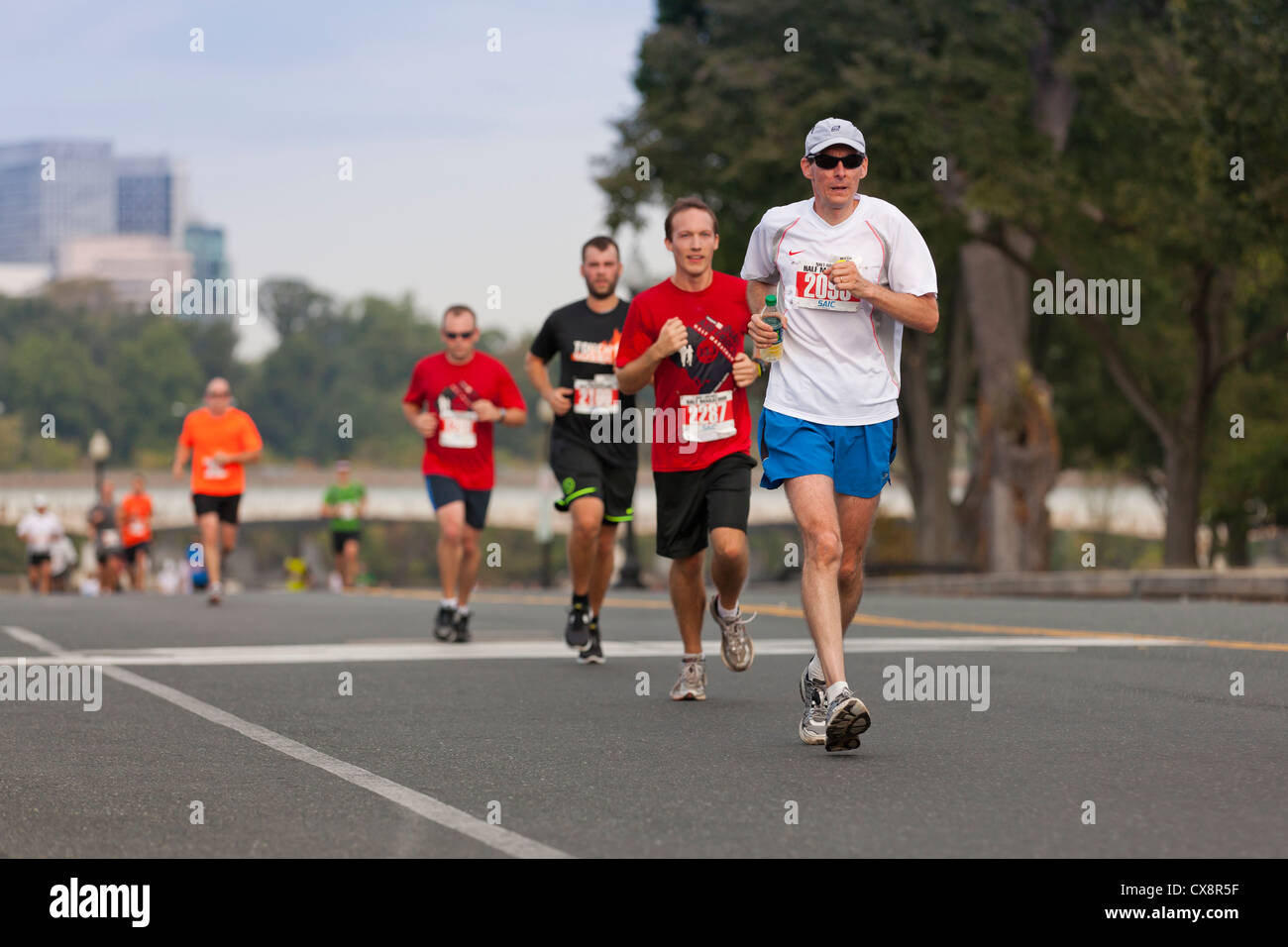 Marathon race runners Stock Photo - Alamy