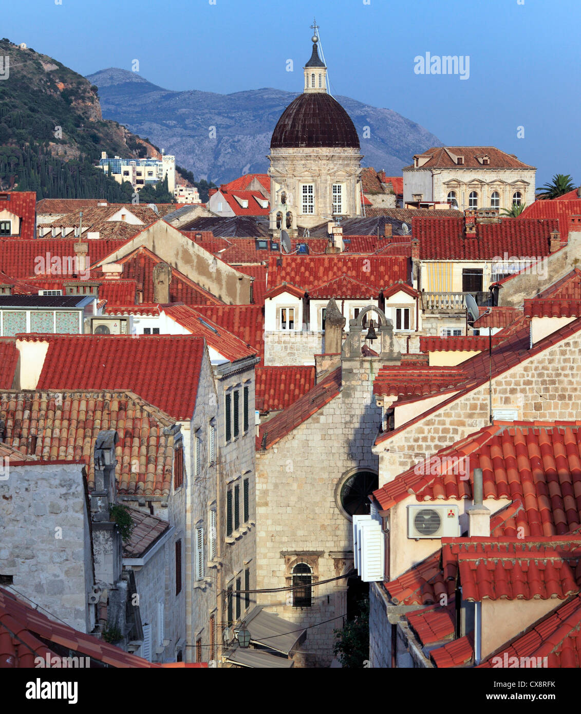 Bell tower of dubrovnik cathedral hi-res stock photography and images ...