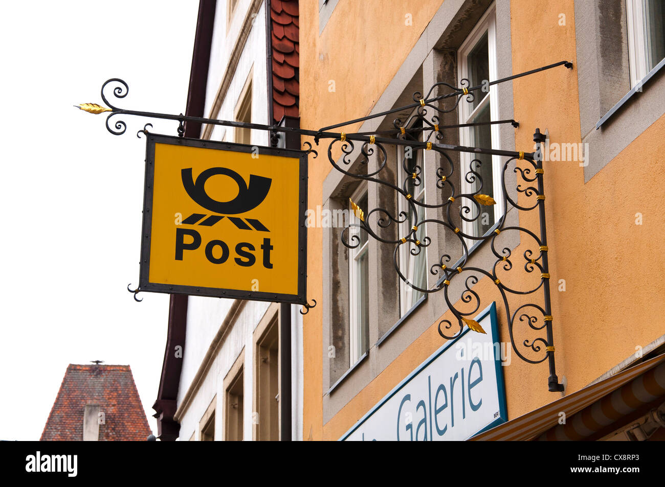 Post Office Sign, Osnabruck, Germany Stock Photo - Alamy