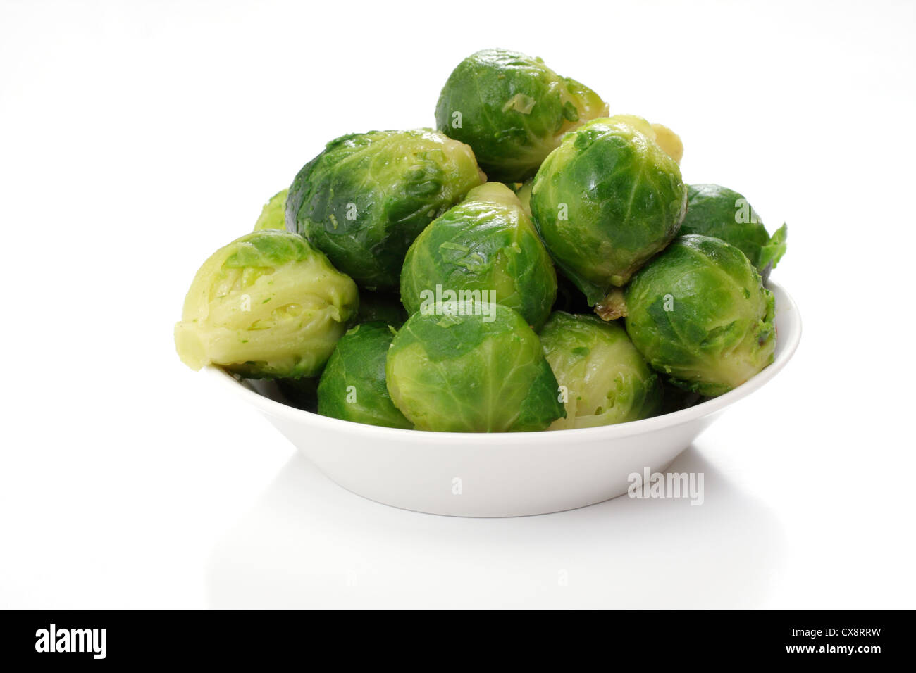 Sprouts on a white plate hi-res stock photography and images - Alamy