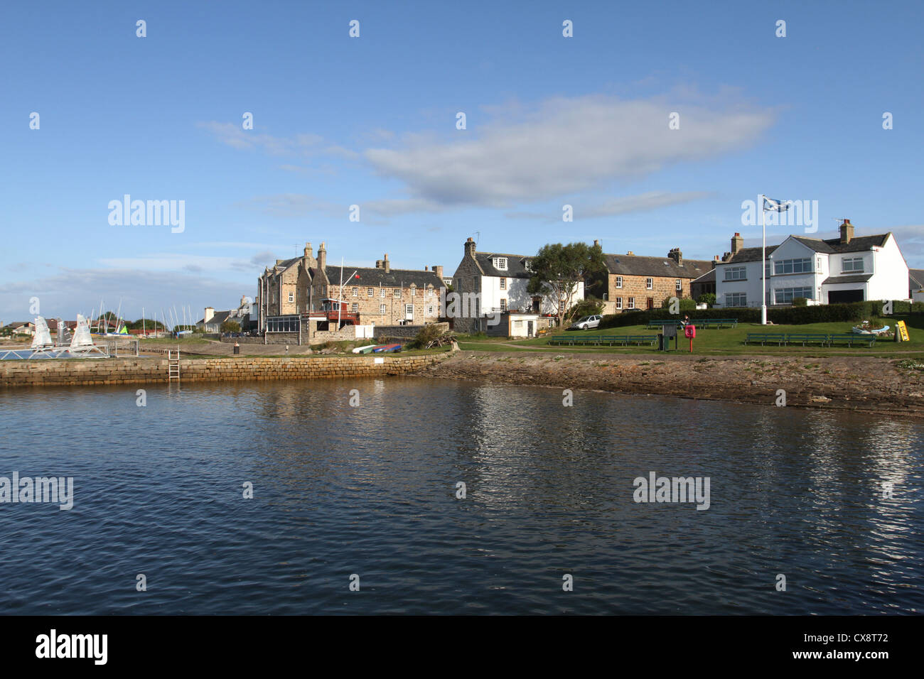 Findhorn waterfront Scotland September 2012 Stock Photo - Alamy